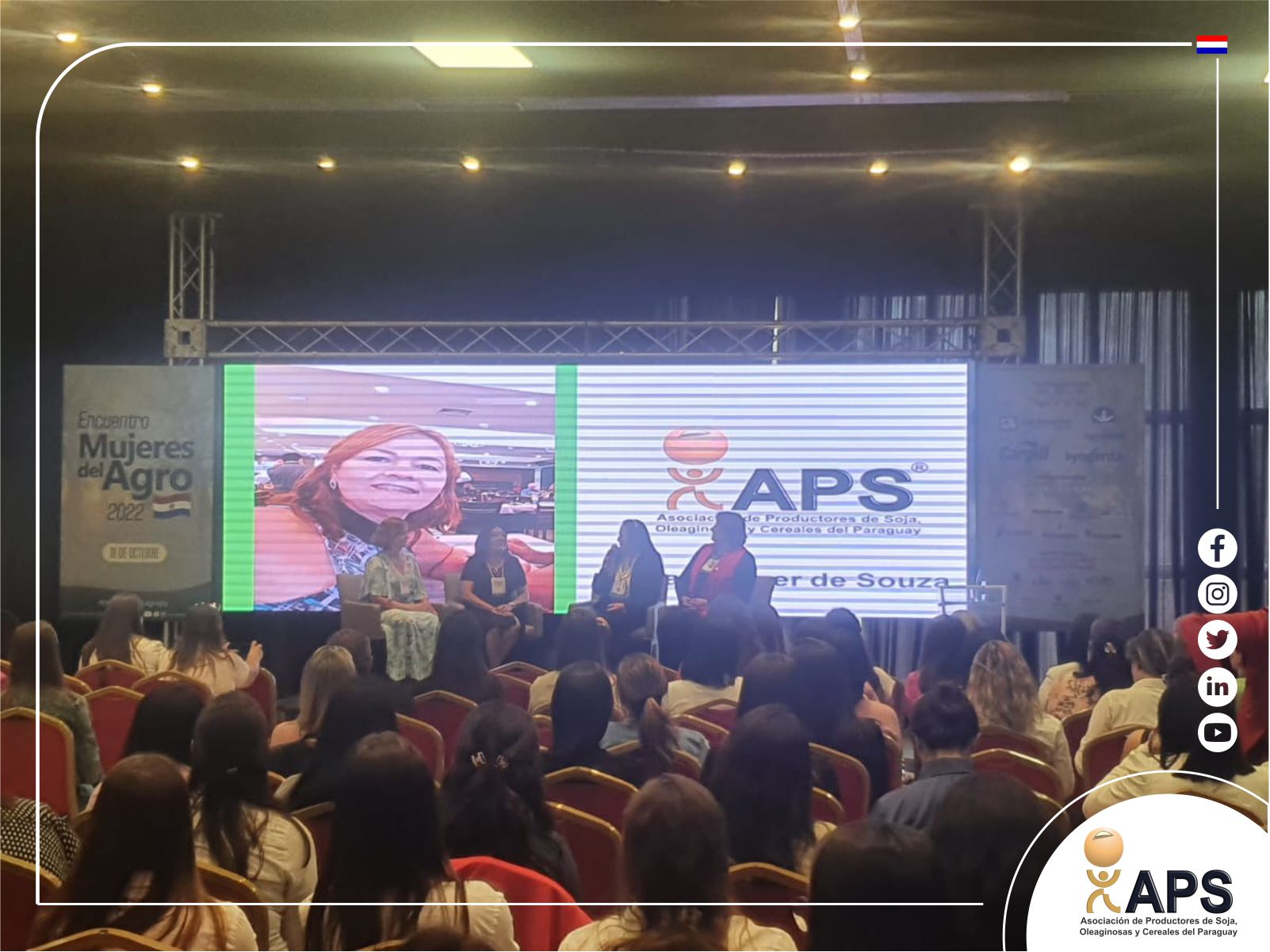 Tania De Souza, productora agrícola y empresaria, socia de APS en ...